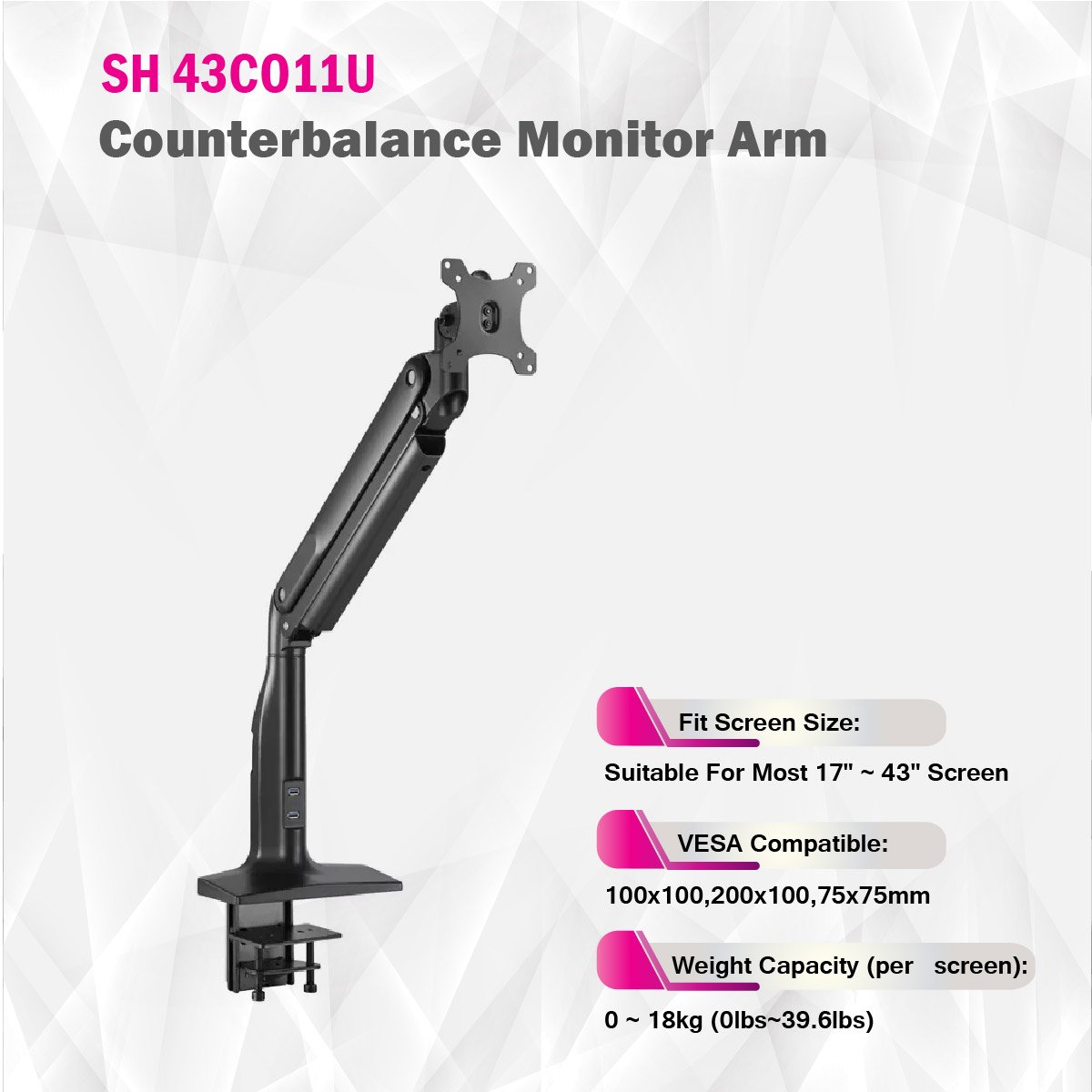 Enhance Comfort and Productivity with Premium Monitor Arms | Adjustable ...